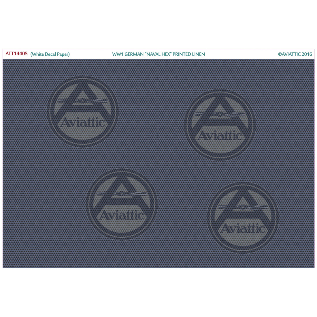 Aviattic ATT144005 1/144 (White Decal Paper) WW1 German Naval Hex ...