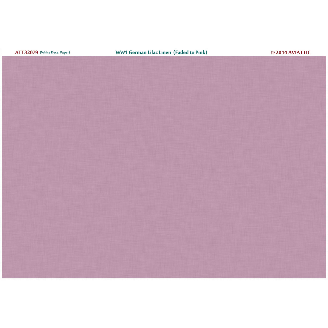 Aviattic ATT32079 1/32 WW1 German lilac faded to pink (white decal ...