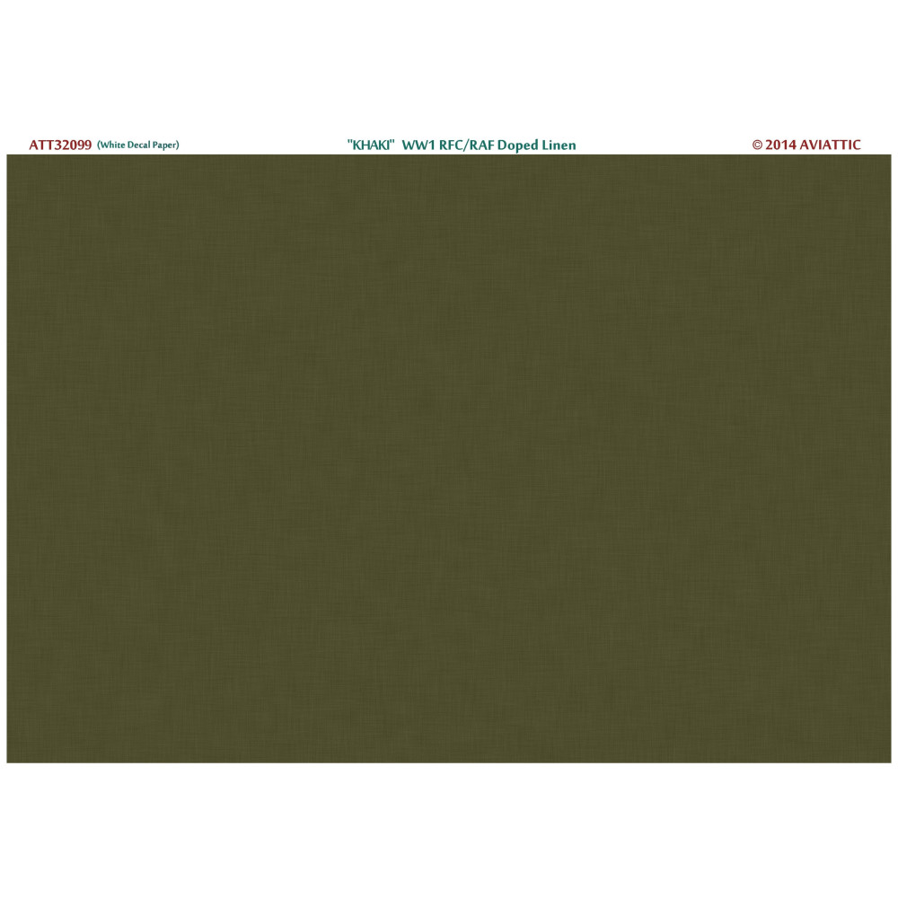 Aviattic ATT32099 1/32 (white decal paper) PC10 WW1 RFC/RAF doped linen ...