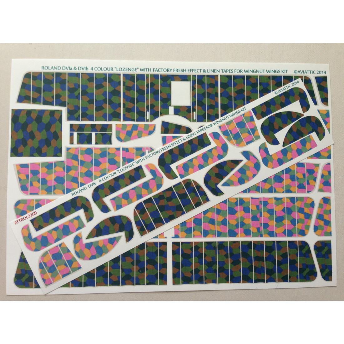 Aviattic ATT32125 1/32 Roland DVIb 4 colour lozenge with factory fresh ...