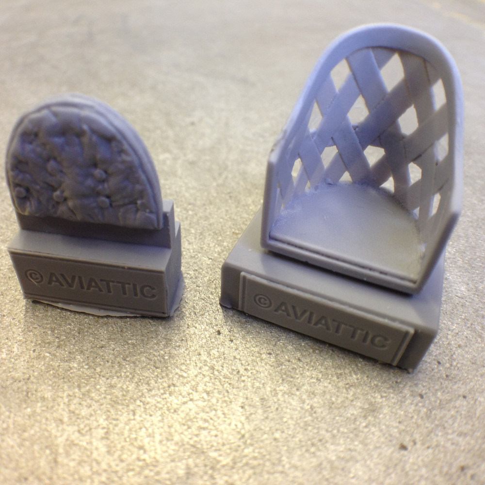 Aviattic ATTRES015 1/32 Peach Basket seat and cushion for Nieuport ...