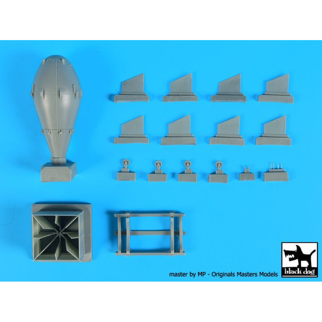 Black Dog A48024 1/48 Atom bomb Fat Man Model Kit Aircraft Accessories ...