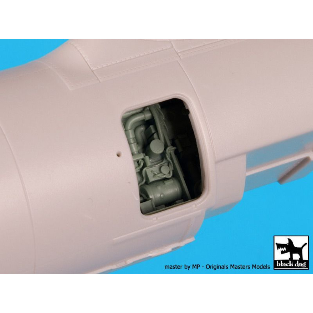 Black Dog A48076 1/48 E-2 C Hawkeye radar +electronics for Kinetic ...