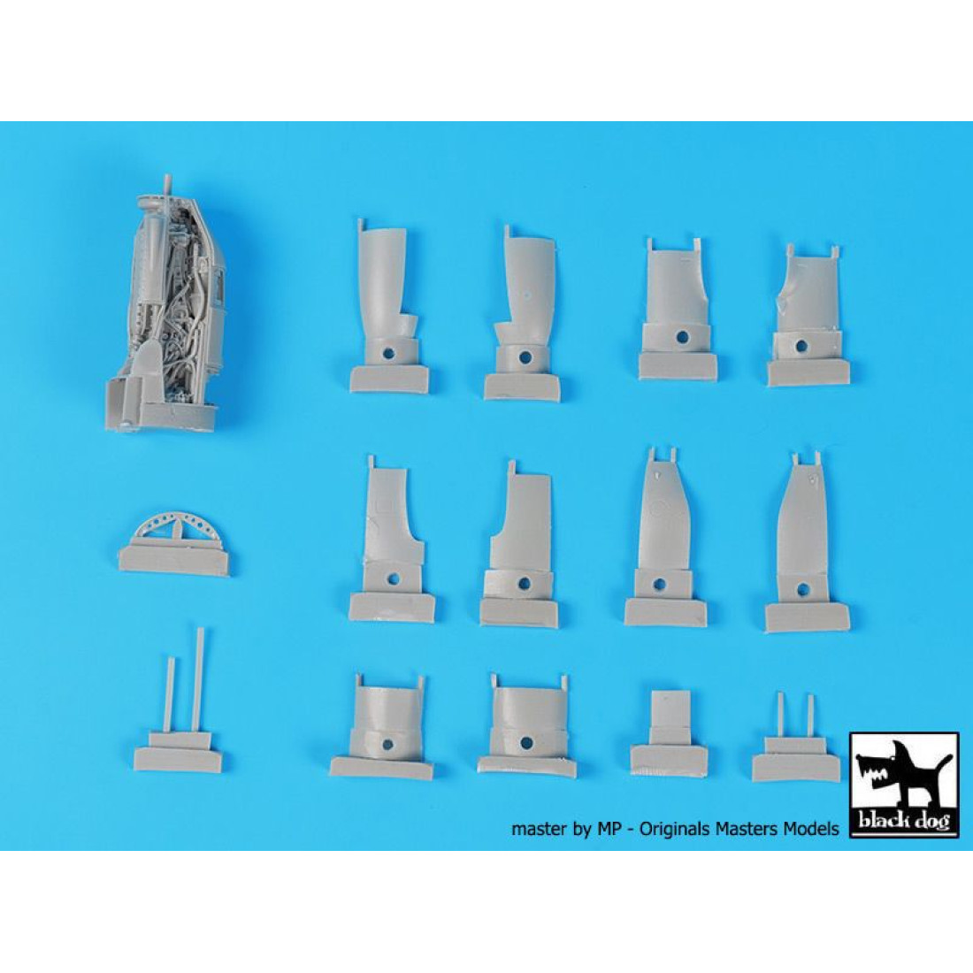 Black Dog A48114 1/48 P 38 F-G engine for Tamiya Model Kit Aircraft ...