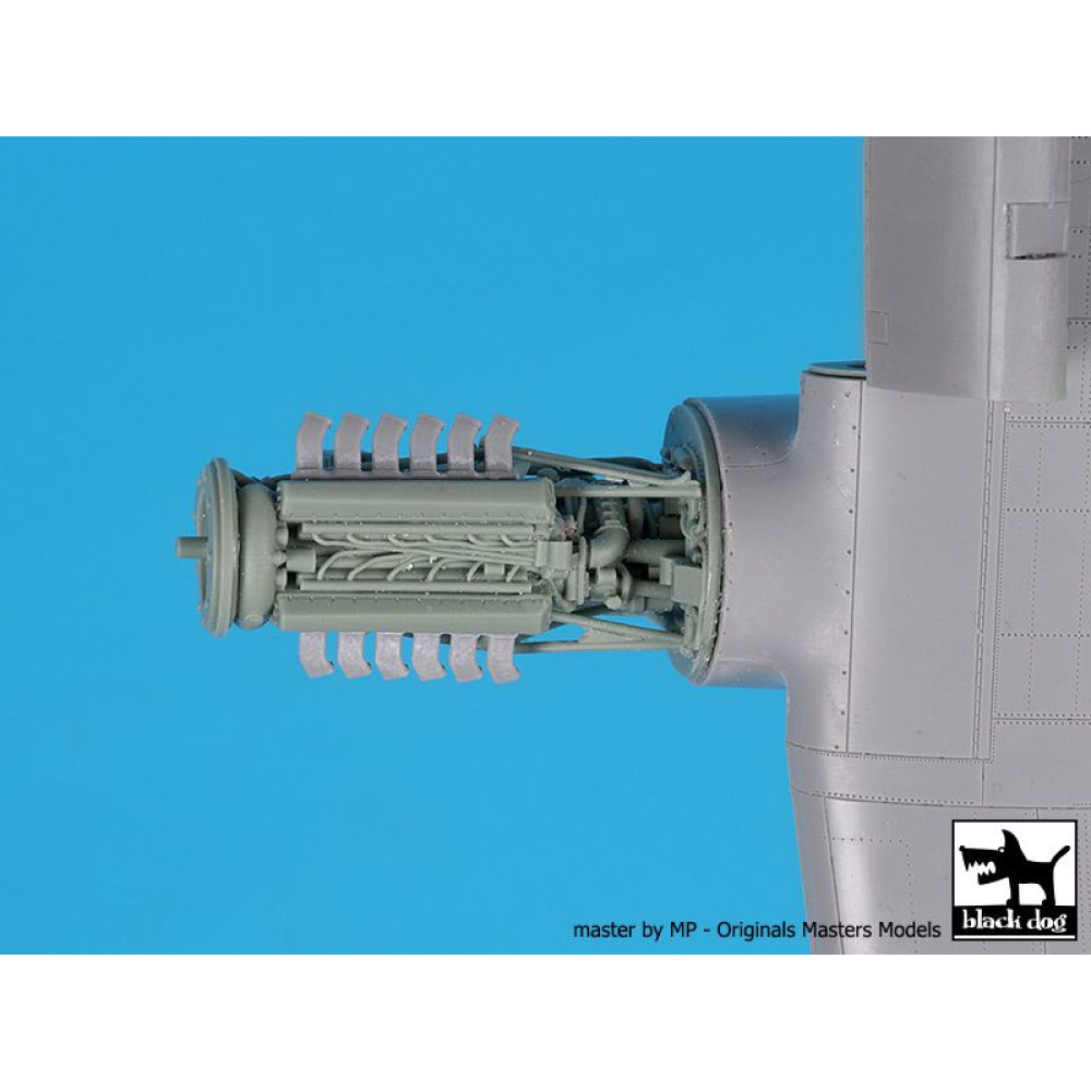 Black Dog A48185 1/48 Avro Lancaster engine for HK Models