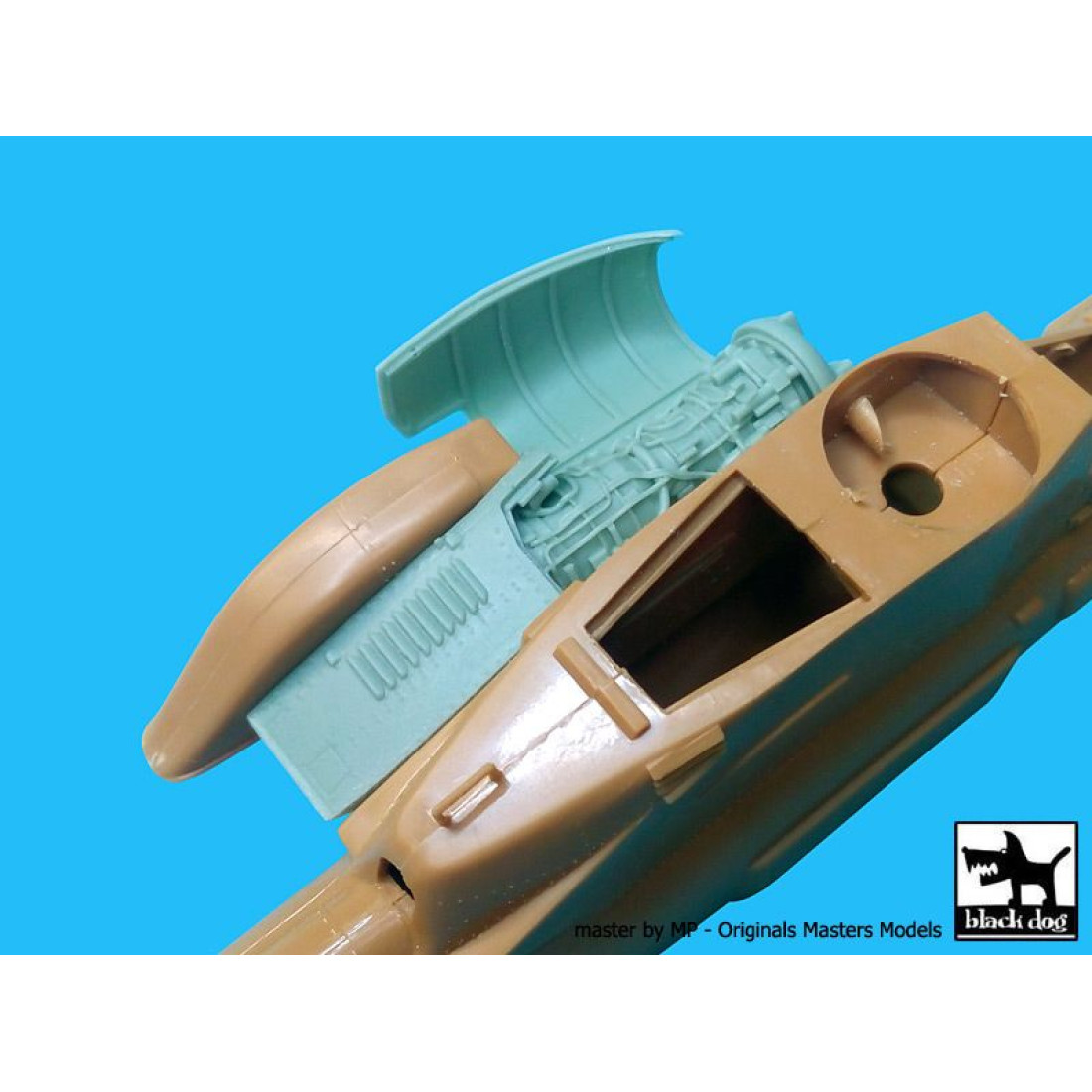 Black Dog A72023 1/72 Mi 28 Havoc engine for Zvezda