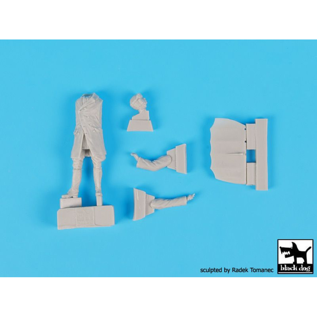 Black Dog F32018 1/32 RFC Fighter pilots #2 Model Kit Figures Model ...