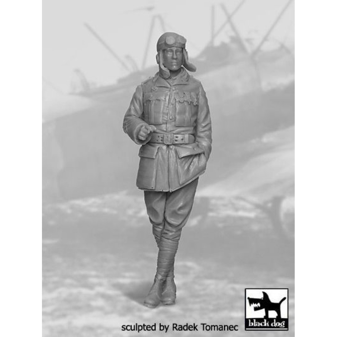 Black Dog F32023 1/32 French fighter pilot #2 Model Kit Figures Model ...