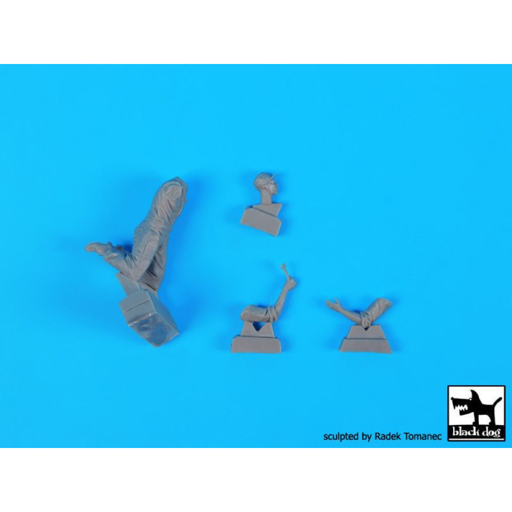 Black Dog F32063 1/32 Mechanics personnel USAAF 1940-45 set #2 Model ...