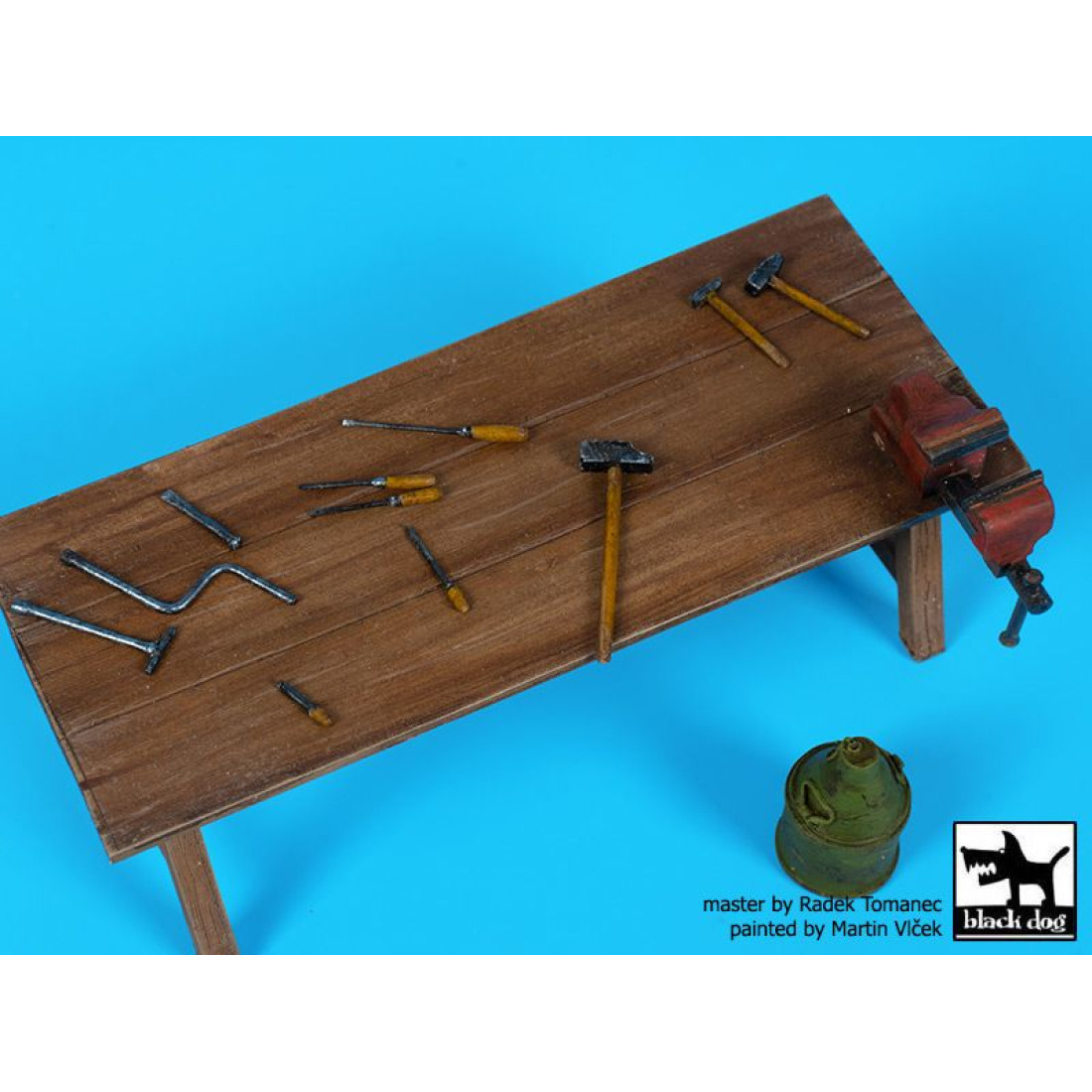Black Dog F32103 1/32 Work bench + tools Model Kit Diorama Accessories ...