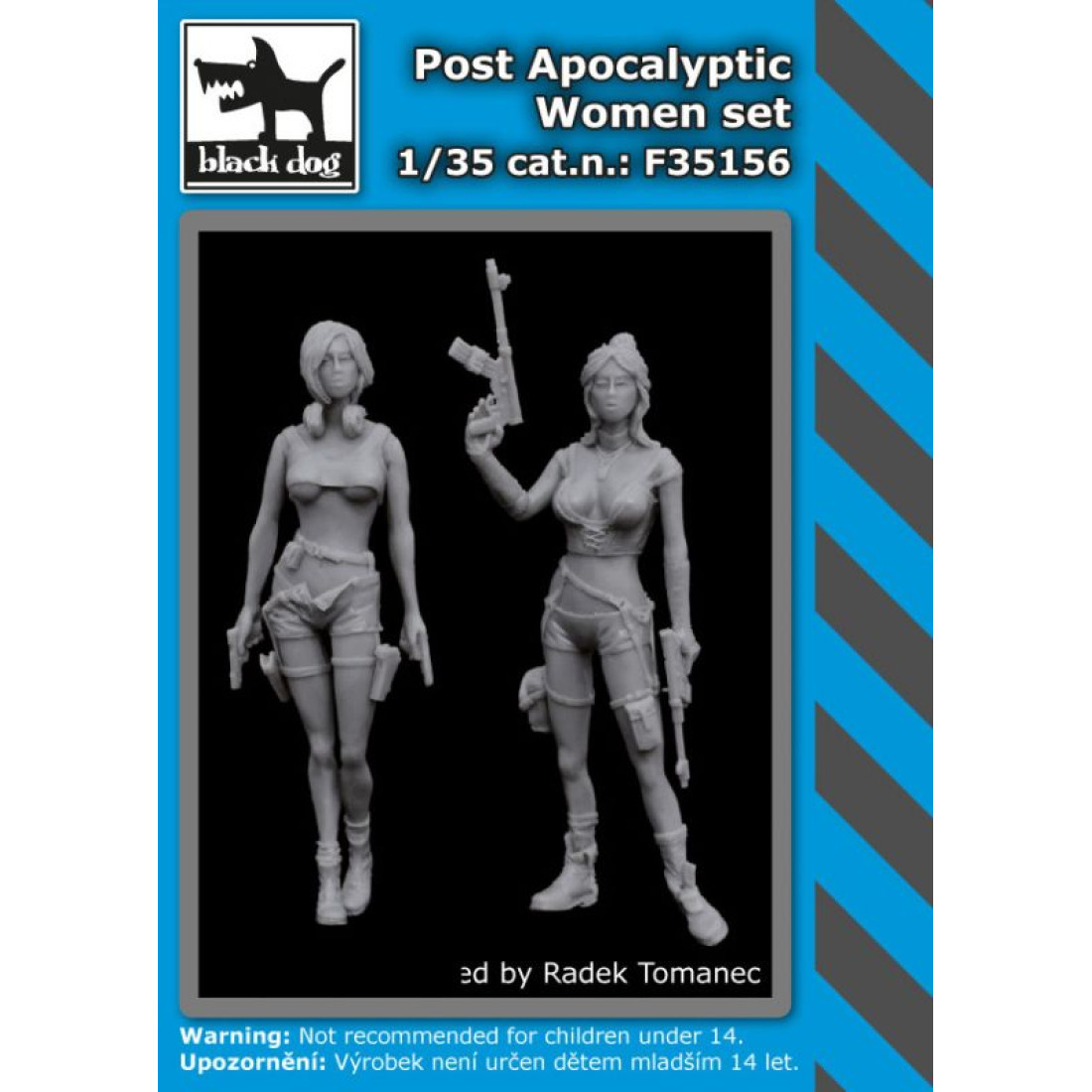 Black Dog F35156 1/35 Post apocalyptic women set Model Kit Figures ...