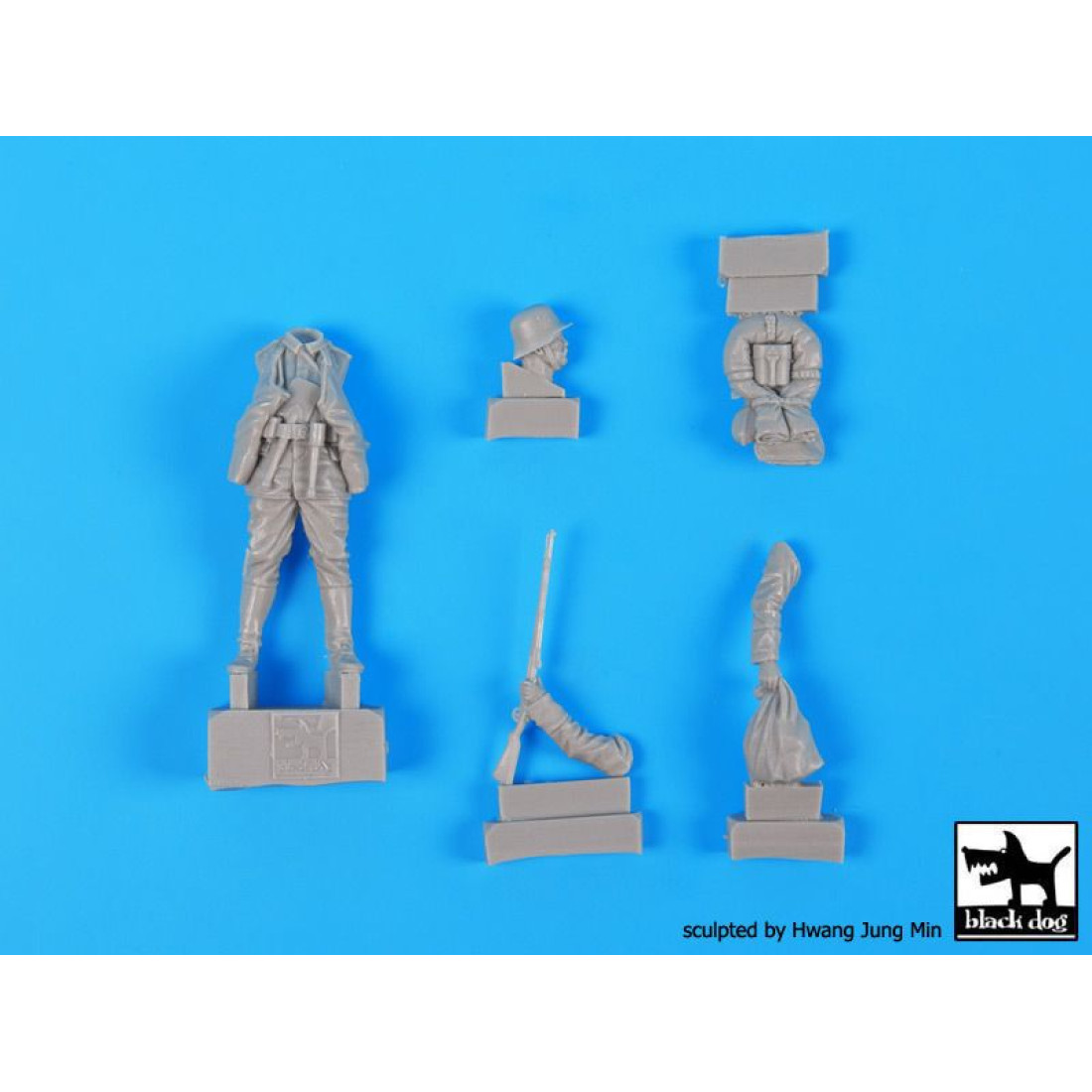 Black Dog F35199 1/35 German soldiers WWI set Model Kit Figures Model ...