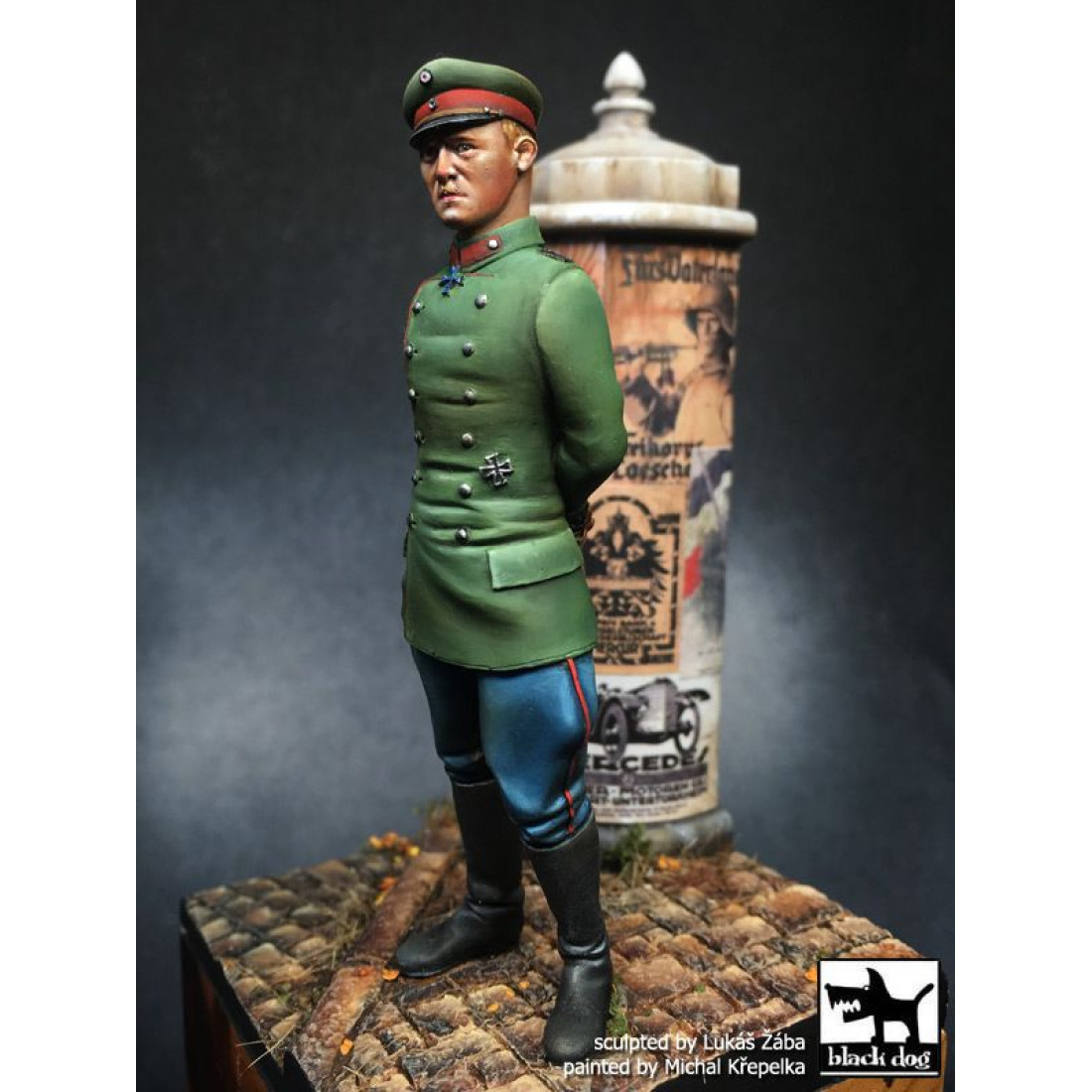 Black Dog F72020 75mm German Army Captain