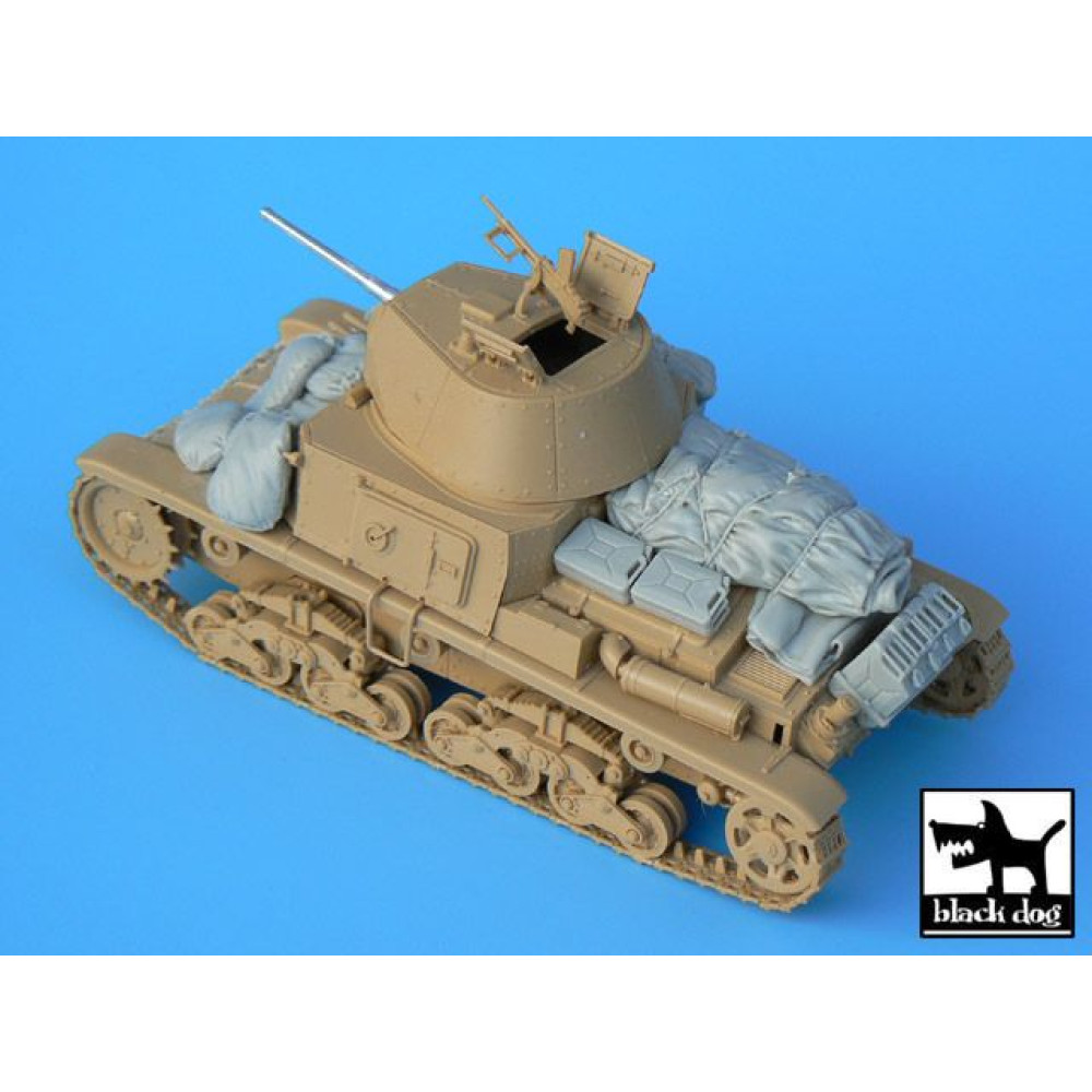 Black Dog T35005 1/35 Carro armato accessories set for Tamiya 18 resin ...