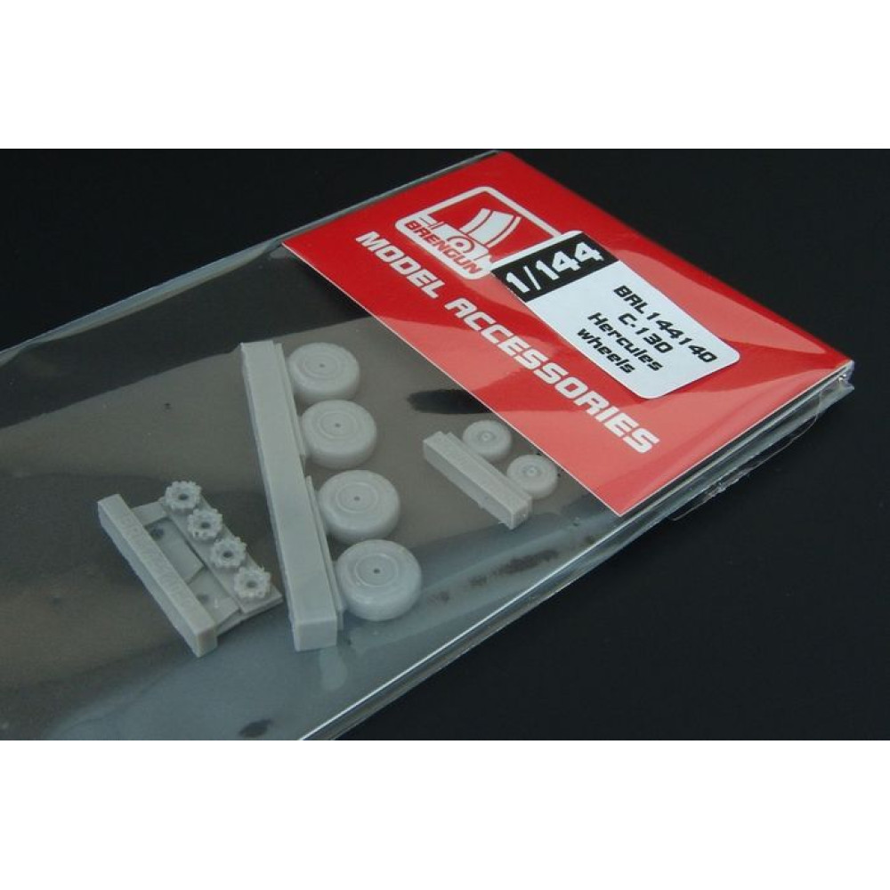 Brengun BRL144140 1/144 C-130 Hercules wheels resin set of wheels Model ...