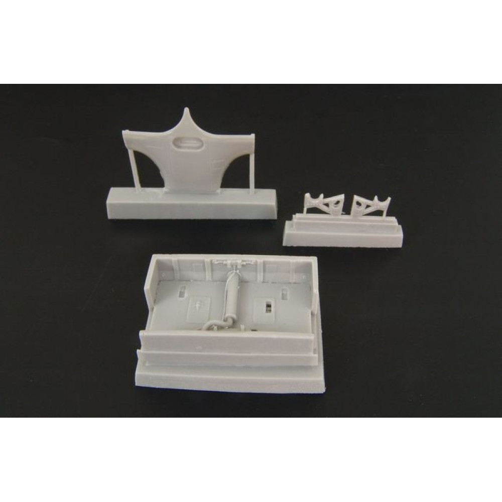Brengun BRL48032 1/48 Hurricane Mk II,IV wheel bay Resin accessories ...