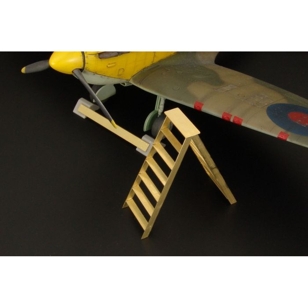 Brengun BRL48046 1/48 British wheel chock ladder resin accessories RAF ...