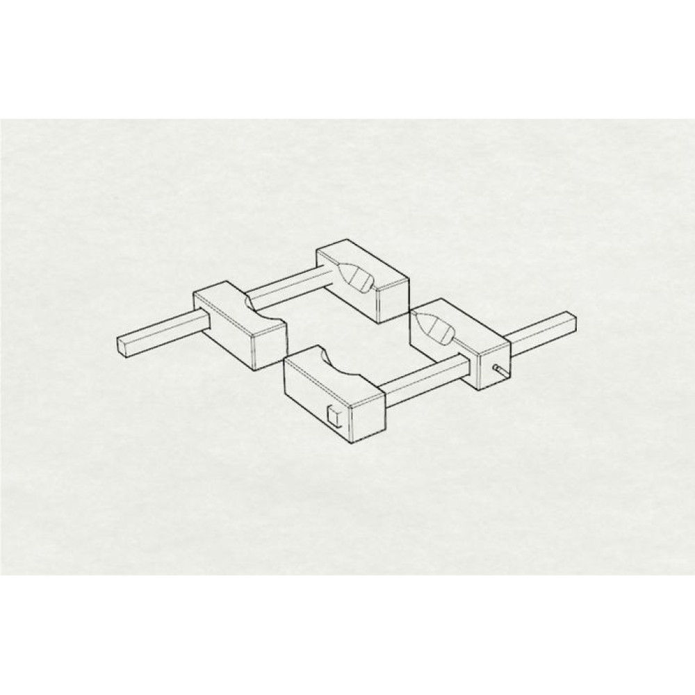 Brengun BRL48108 1/48 WWII U S Navy Wheel chocks resin set of wheel ...