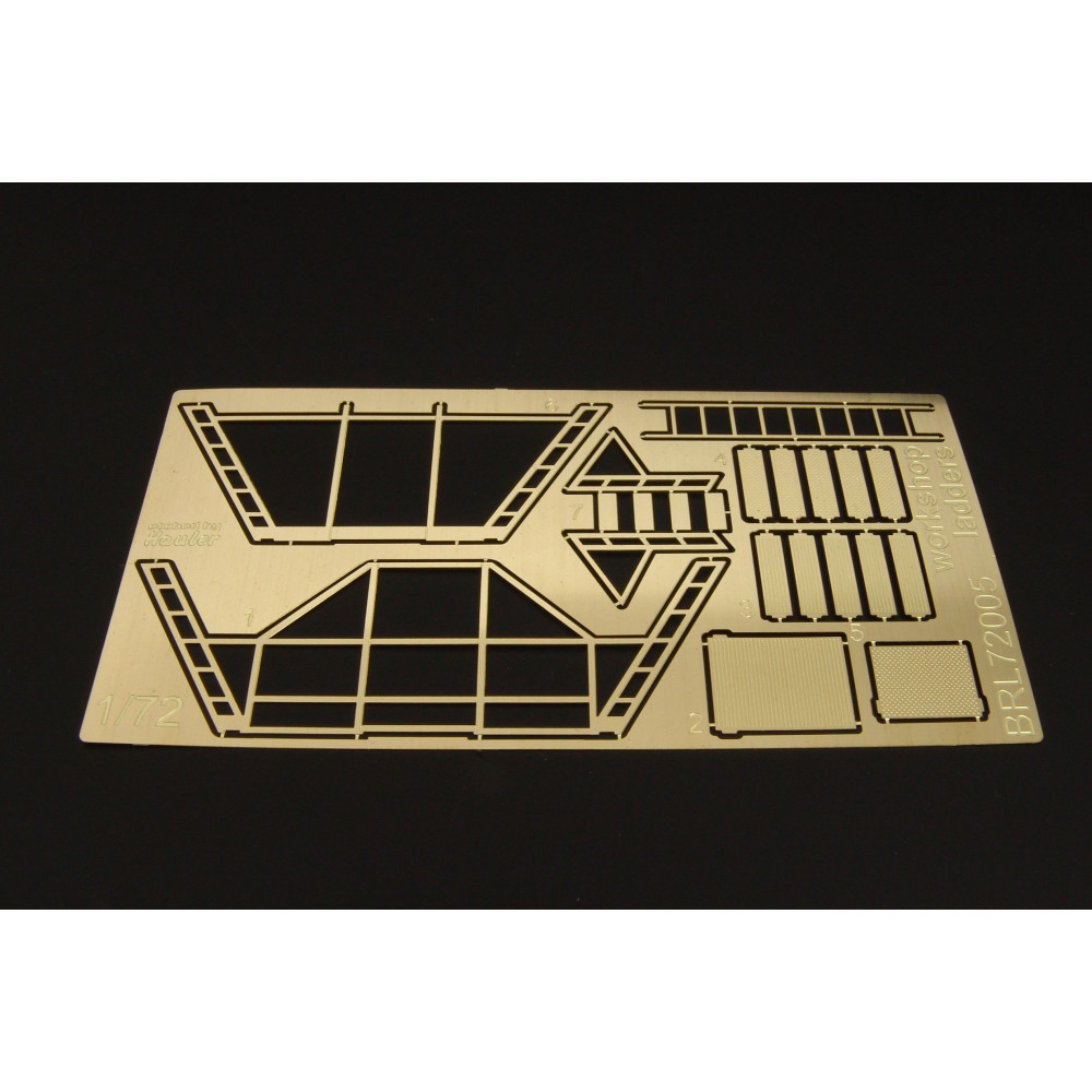 Brengun BRL72005 1/72 Workshop ladders PE ladders for maintainance ...