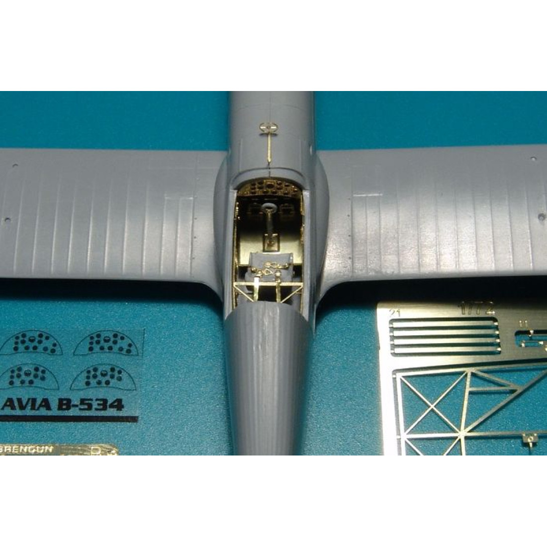 Brengun BRL72007 1/72 AVIA B-534 IV serie PE parts for RSmodels kit ...