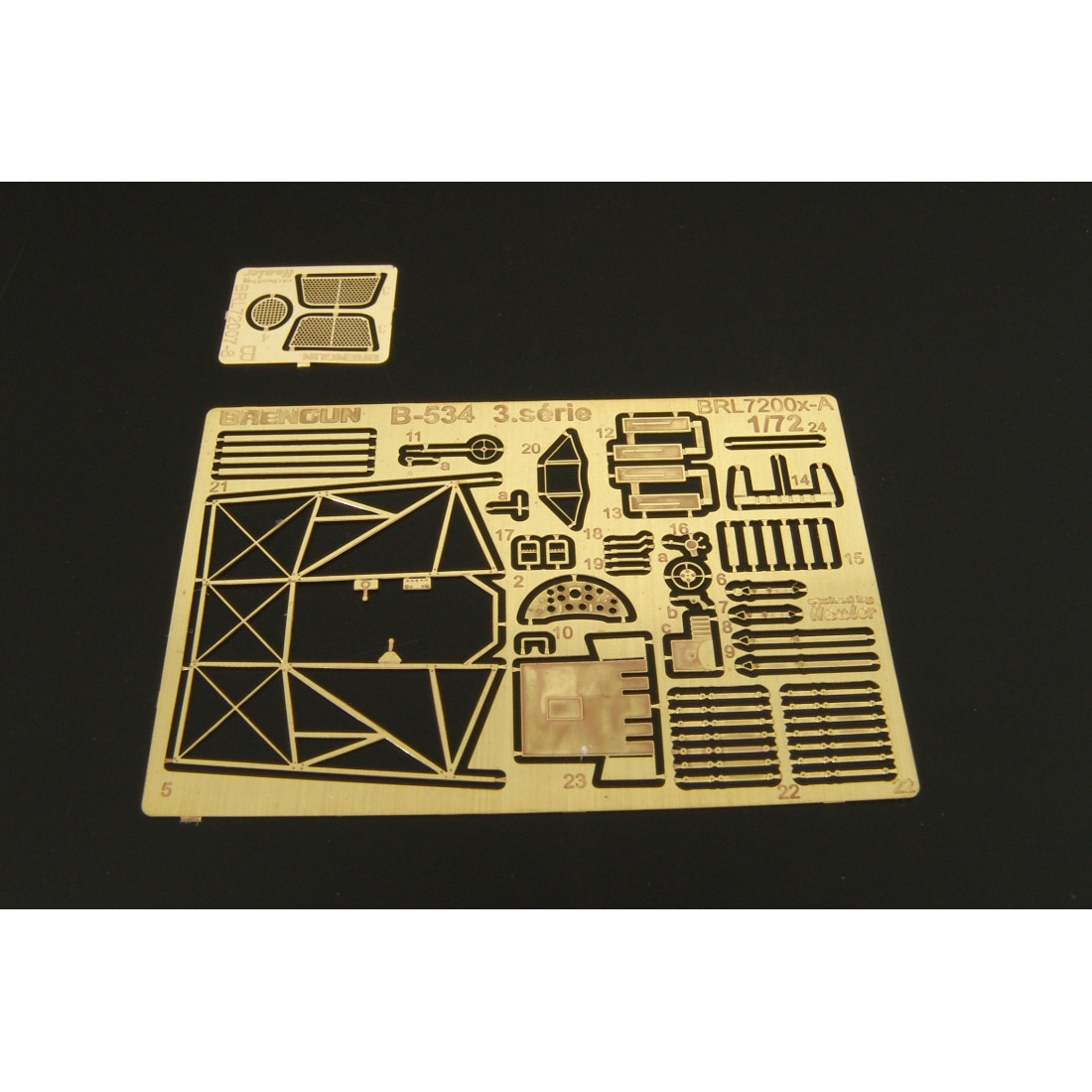 Brengun BRL72014 1/72 Avia B-534 III serie PE parts for RS models kit ...