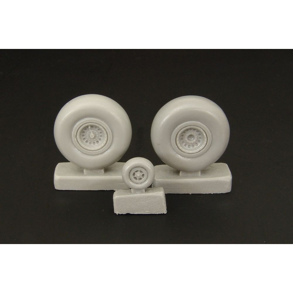 Brengun BRL72021 1/72 B17G wheel set Resin wheels for ACADEMY kit Model ...