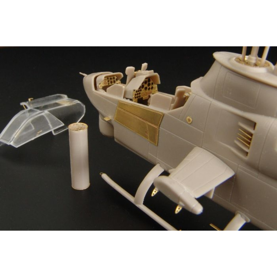Brengun BRL72066 1/72 Bell AH-1G Cobra (Az model) PE set for AZ kit ...