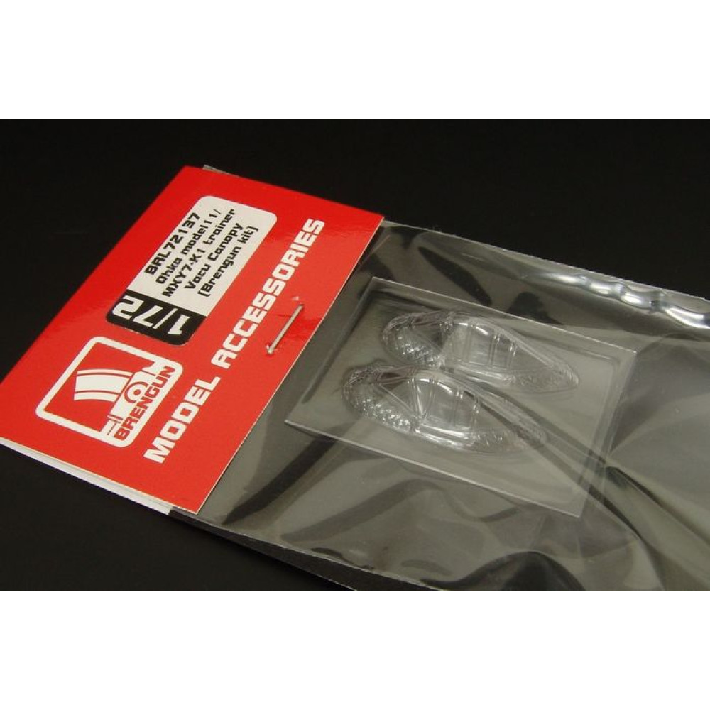Brengun BRL72137 1/72 Yokosuka MXY7 Ohka model 11 Vacu canopy for ...