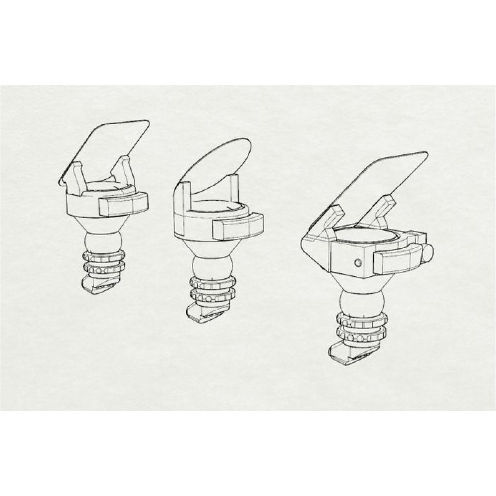 Brengun BRL72163 1/72 British reflector gunsight WWII resin set Model ...