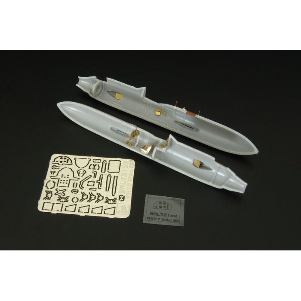 Brengun BRL72166 1/72 MXY-7 Ohka model 22 PE set for Brengun kit Model ...