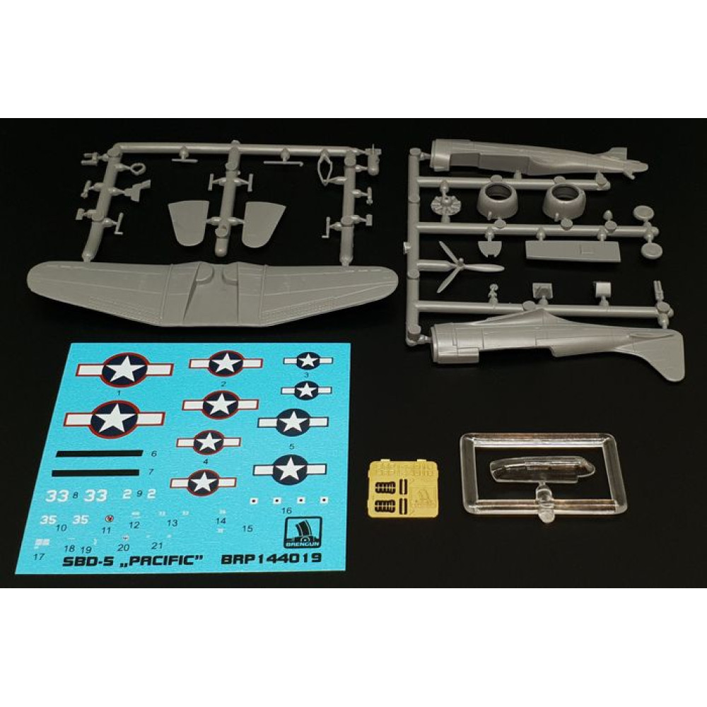 Brengun BRP144019 1/144 SBD-5 Dauntless „Pacific theatre“ Plastic ...