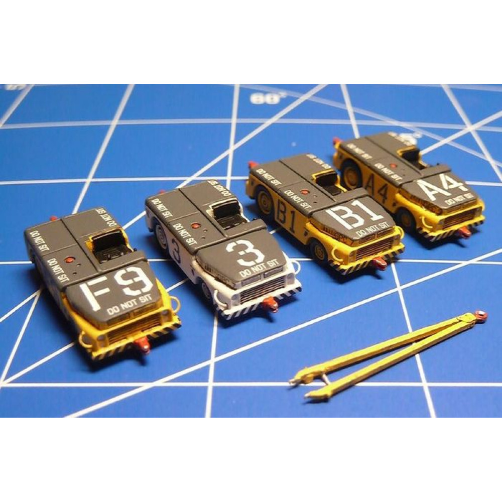 Brengun BRS144025 1/144 MD-3 USN Tow tractor Resin Kit of USN tow ...