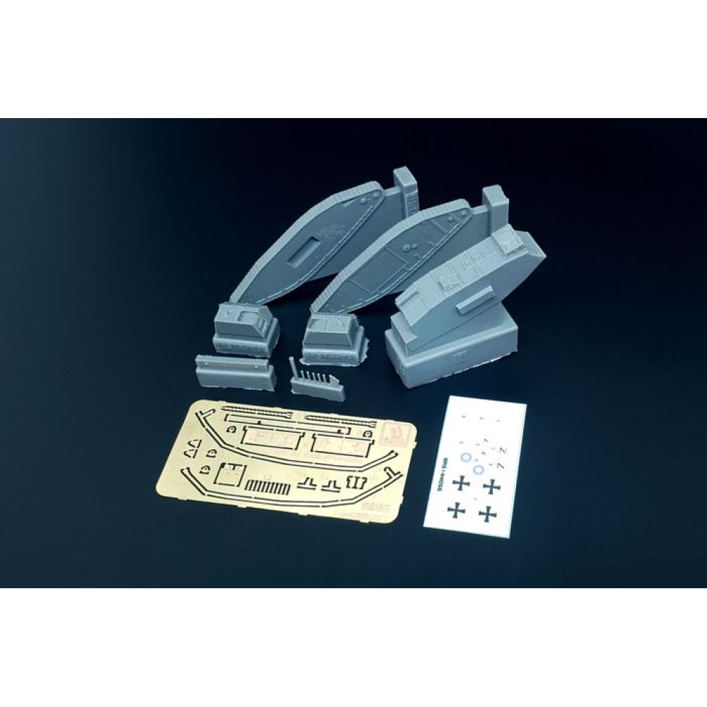 Brengun BRS144056 1/144 Mark IV Male Resin construction kit of british ...