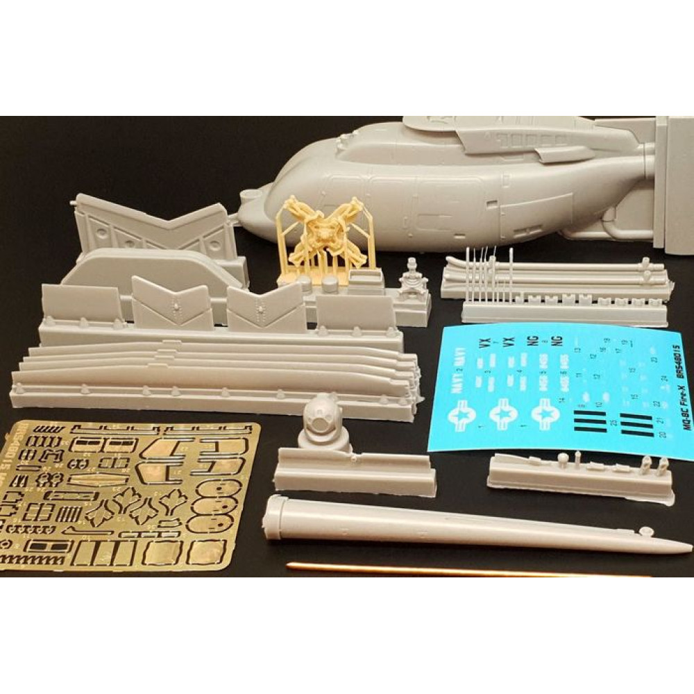 Brengun BRS48015 1/48 MQ-8C Fire-X Resin kit of U.S. drone helicopter ...