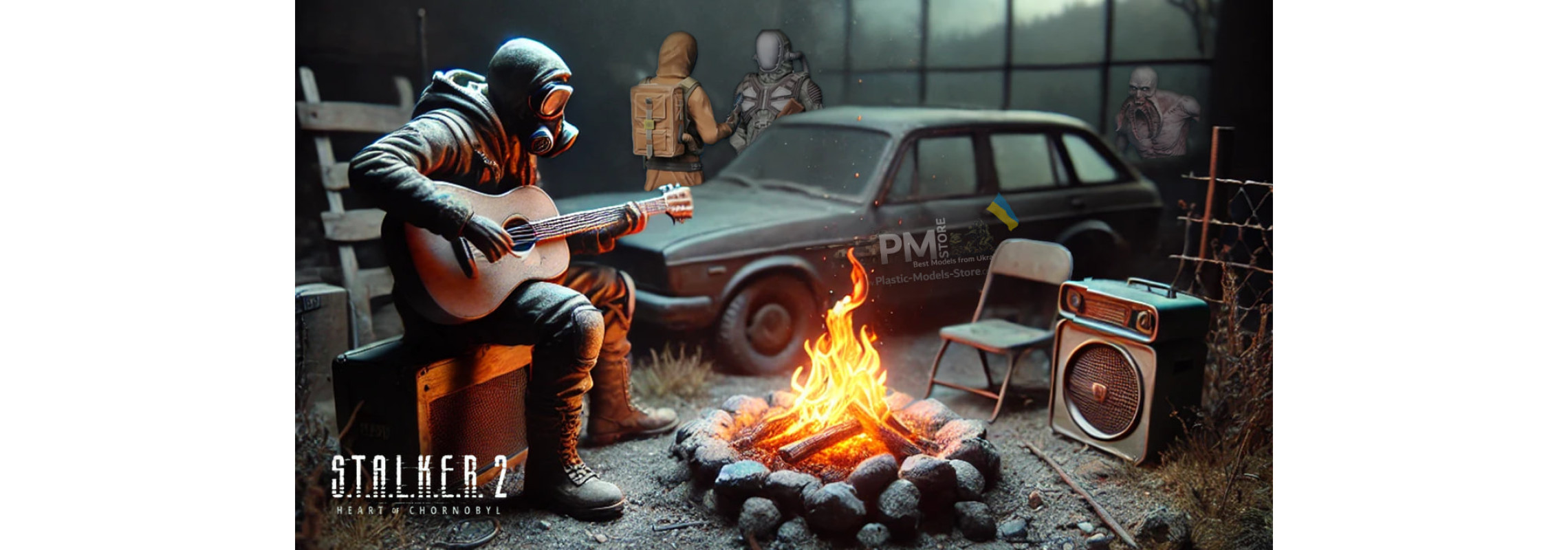 Assemble Iconic Stalker Game Figures with Spalah’s 1/35 Scale Model Kits