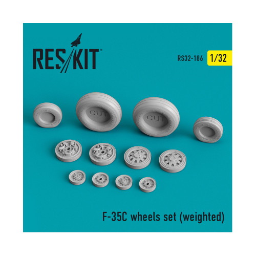 Reskit RS32-0402 - 1/32 Pylons for MiG-29 (APU-470 2 pcs for R-27 & APU ...