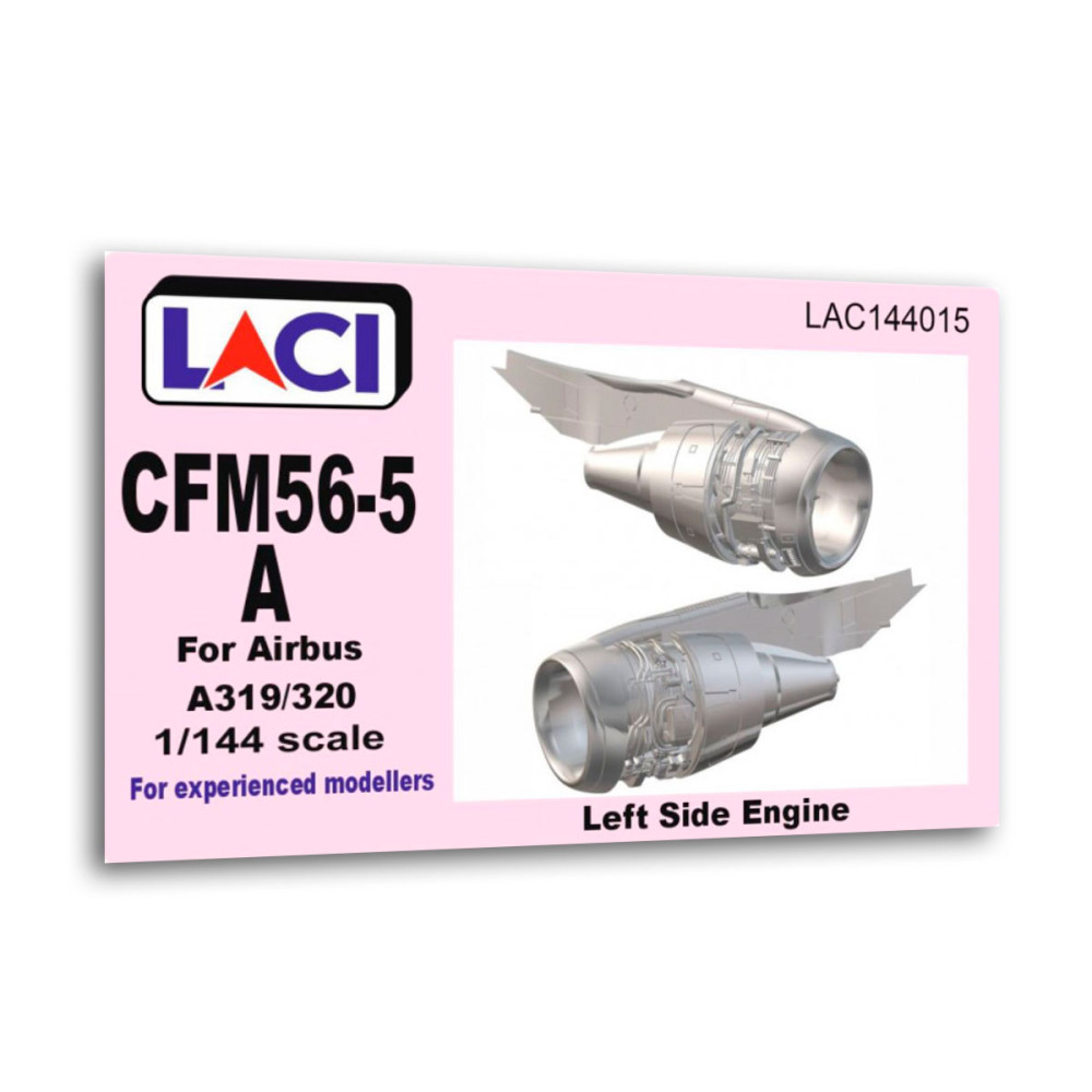 Laci 144015 1/144 Cfm56-5a Left Side Engine For Airbus A319/320 Resin ...