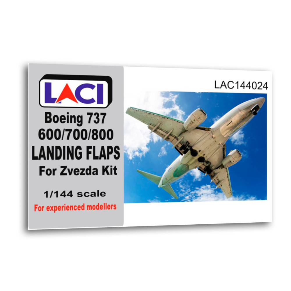 Laci 144024 1/144 Boeing 737-600/700/800 Landing Flaps for Zvezda