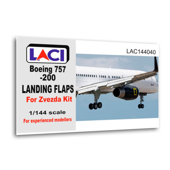 Laci 144040 1/144 Boeing 757-200 Landing Flaps for Zvezda kit