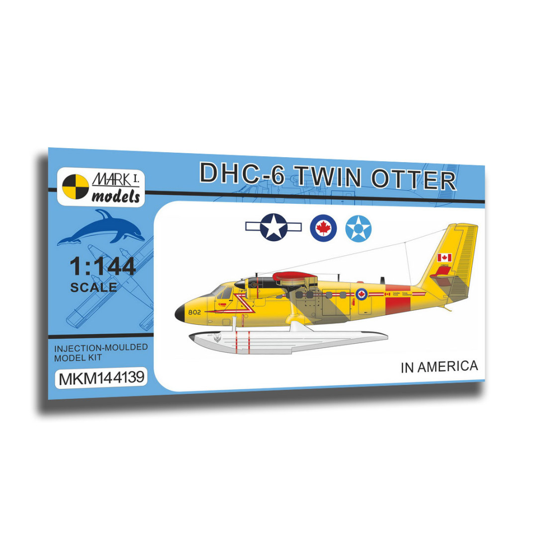 Mark I MKM144139 1/144 de Havilland DHC-6 Twin Otter In America