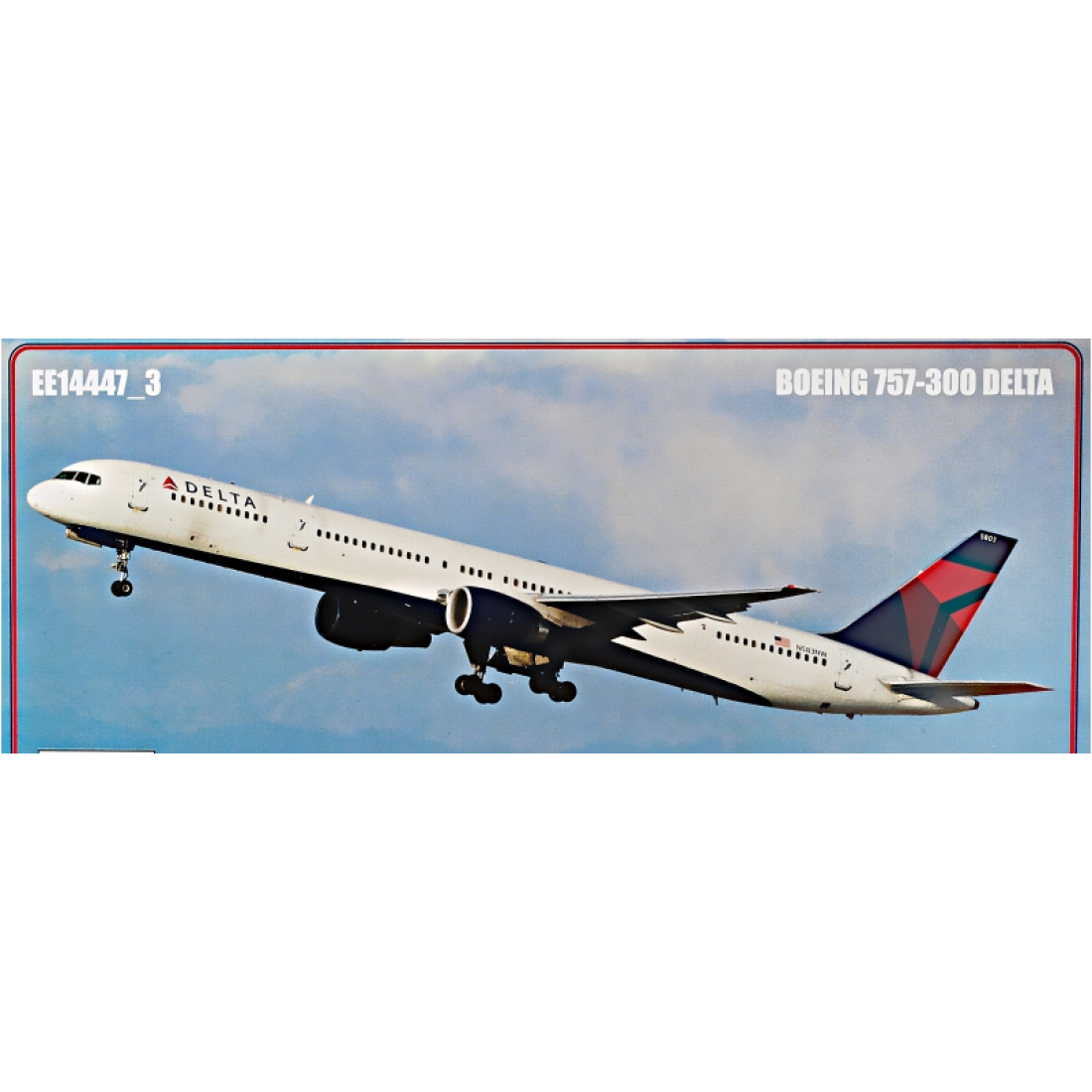 PASSENGER AIRCRAFT BOEING 757-300 "DELTA" EE14447-03 Model Kit Aircraft ...