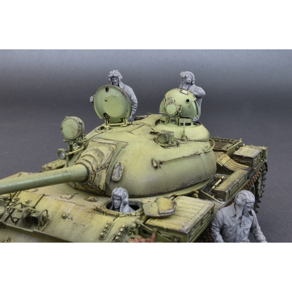 SOVIET TANKERS 1960-70s USSR 1/35 SCALE PLASTIC MODELS KIT MINIART ...