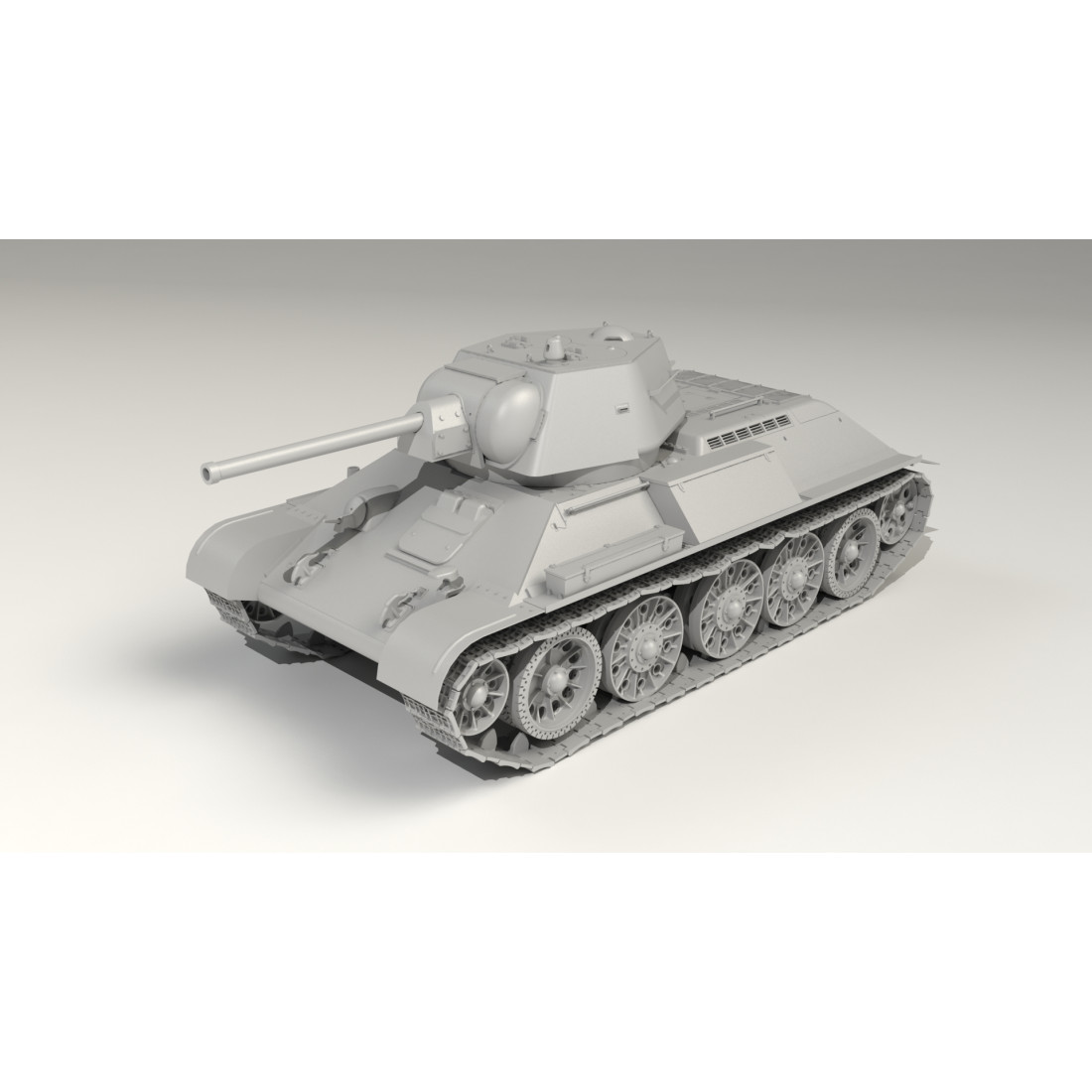 PZ.KPFW. 747 T-34 (R), World War II GERMAN MEDIUM TANK 1/35 sacle kit ...