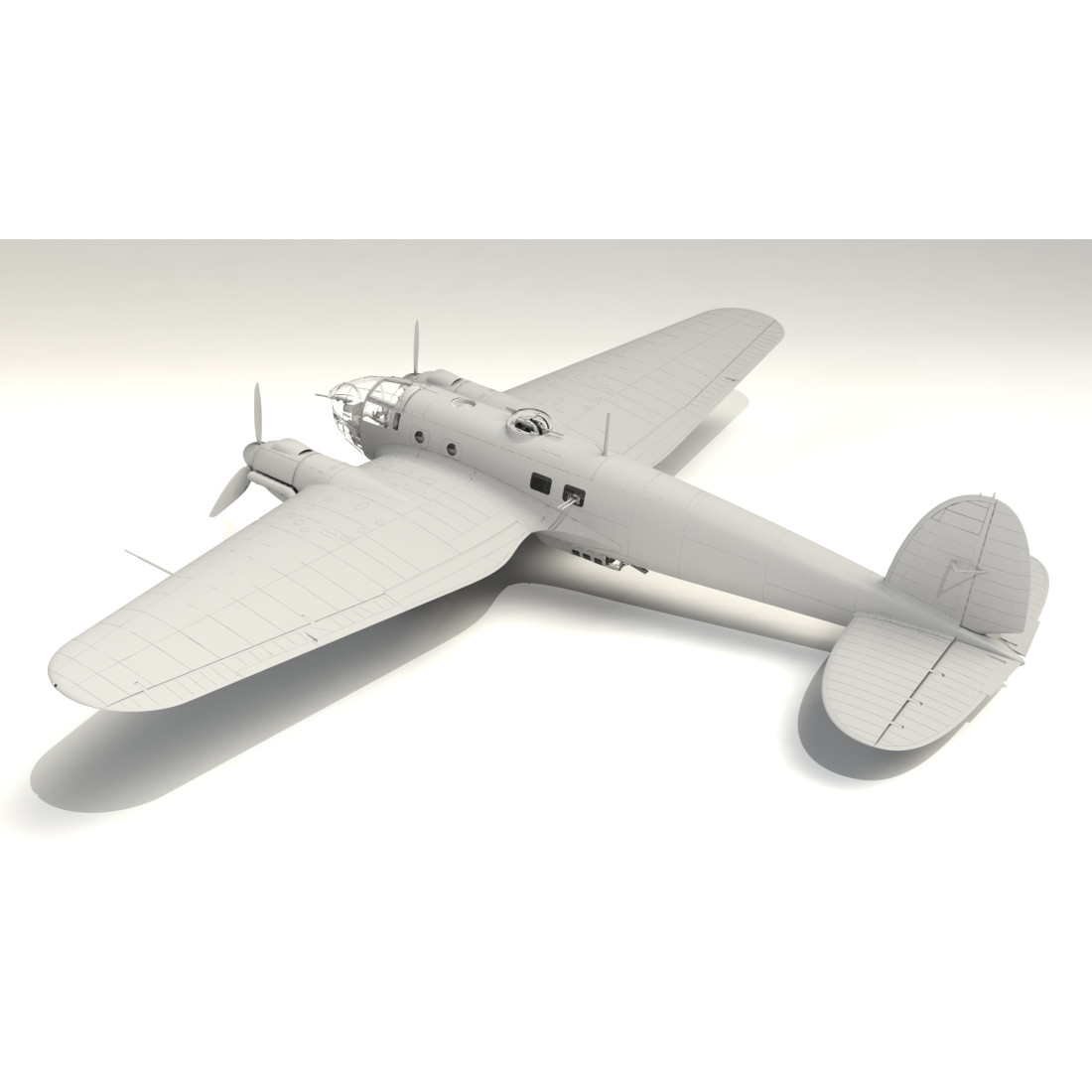 ICM 48264 - He 111H-20, WWII German Bomber World War II 1/48 scale ...