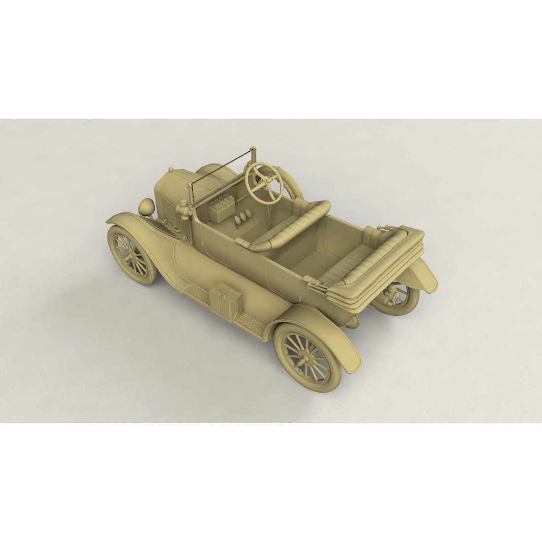 Model T 1917 Touring, WWI Australian Army Staff Car 1/35 scale model ...