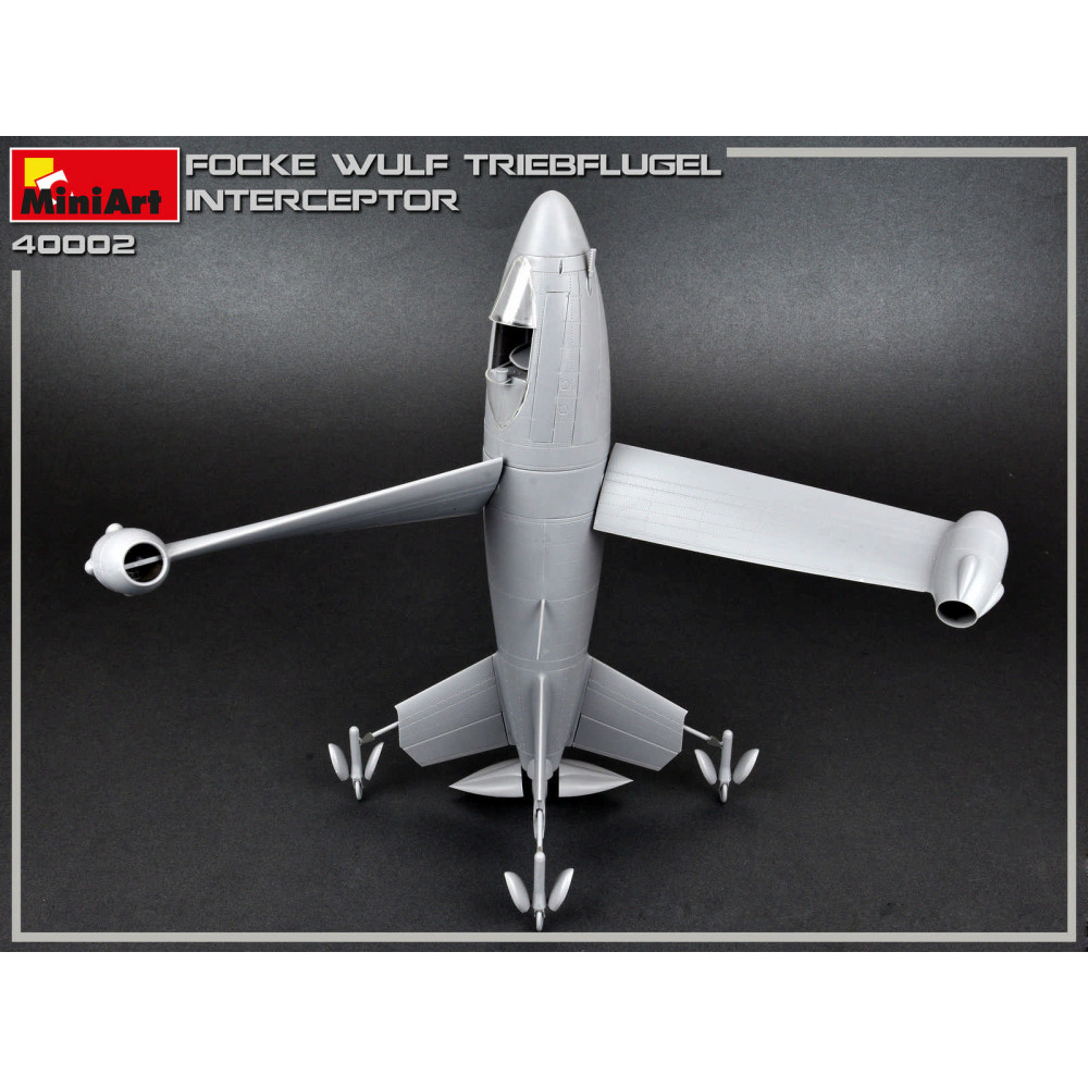Miniart 40002 - 1/35 Focke Wulf Triebflugel interceptor vertical 3 wing ...