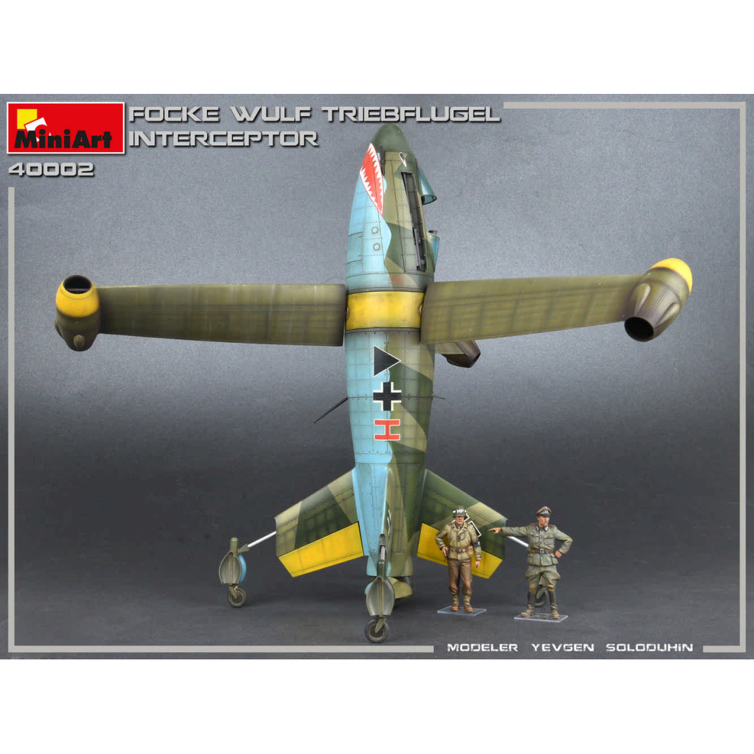 Miniart 40002 - 1/35 Focke Wulf Triebflugel interceptor vertical 3 wing ...