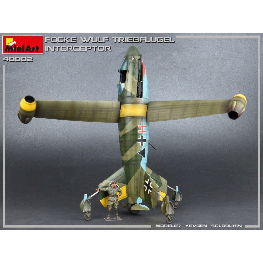 Miniart 40002 - 1/35 Focke Wulf Triebflugel interceptor vertical 3 wing ...