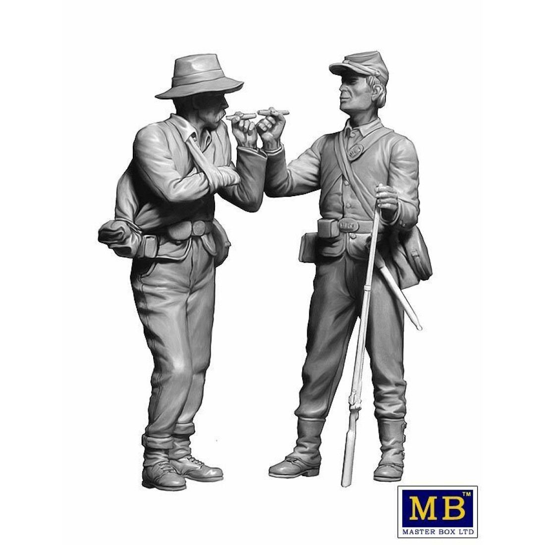 Master Box 35198 - 1/35 -Brothers Meet Again. End of the War ...