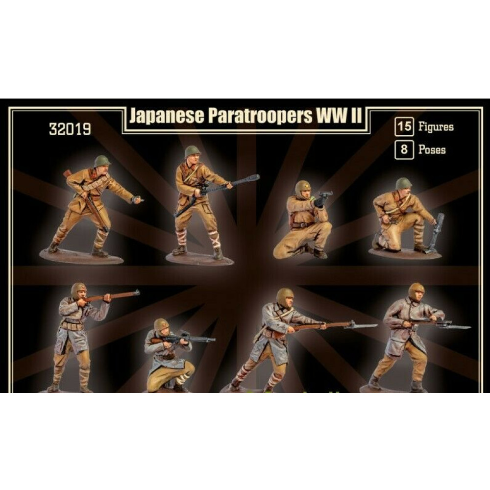 Mars Figures 32019 - 1/32 Imperial Japanase Paratroopers WWII (NO BOX ...